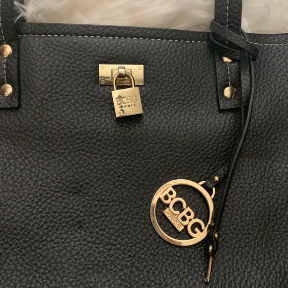 BCBG | Bags | Black Bcbg Large Purse | Poshmark